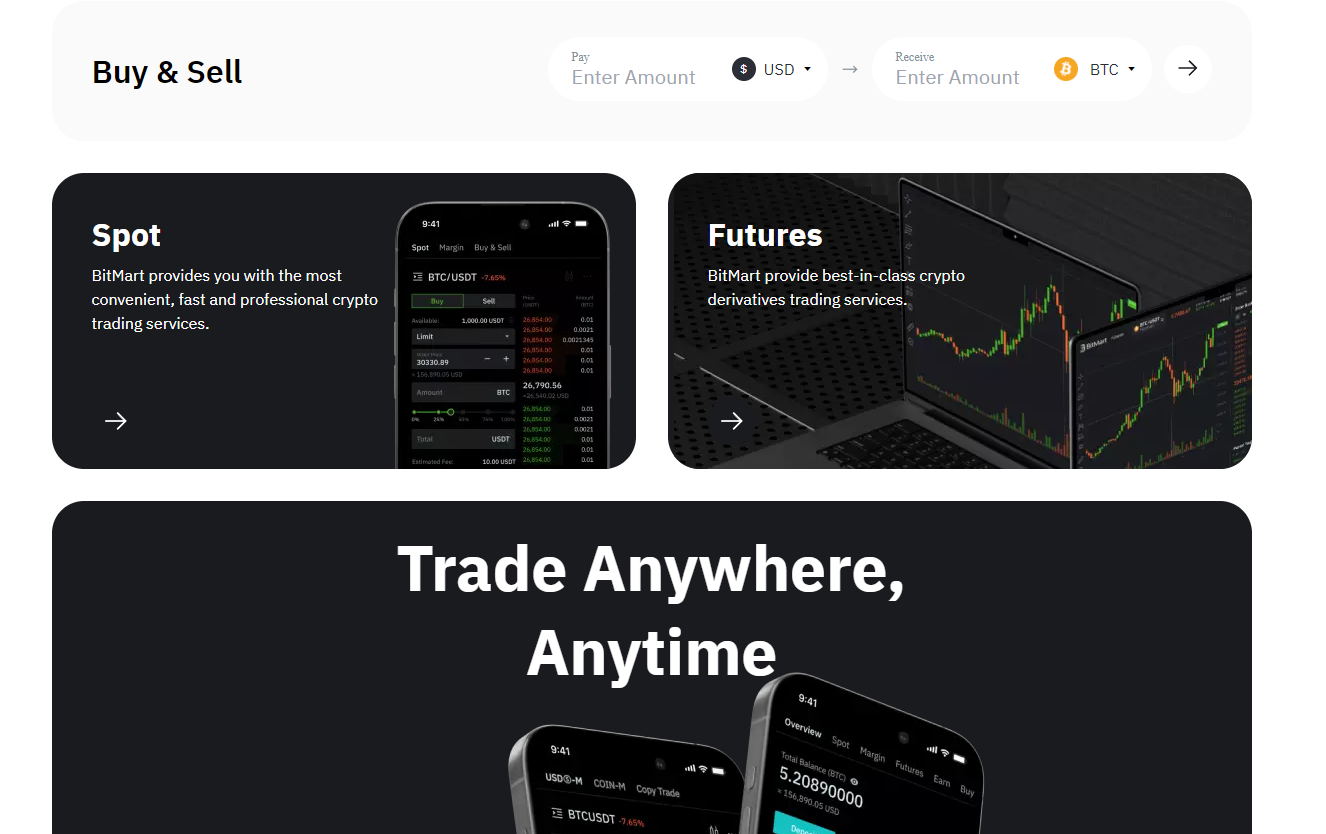 Integrate the Bitmart API with Vezgo - Crypto API
