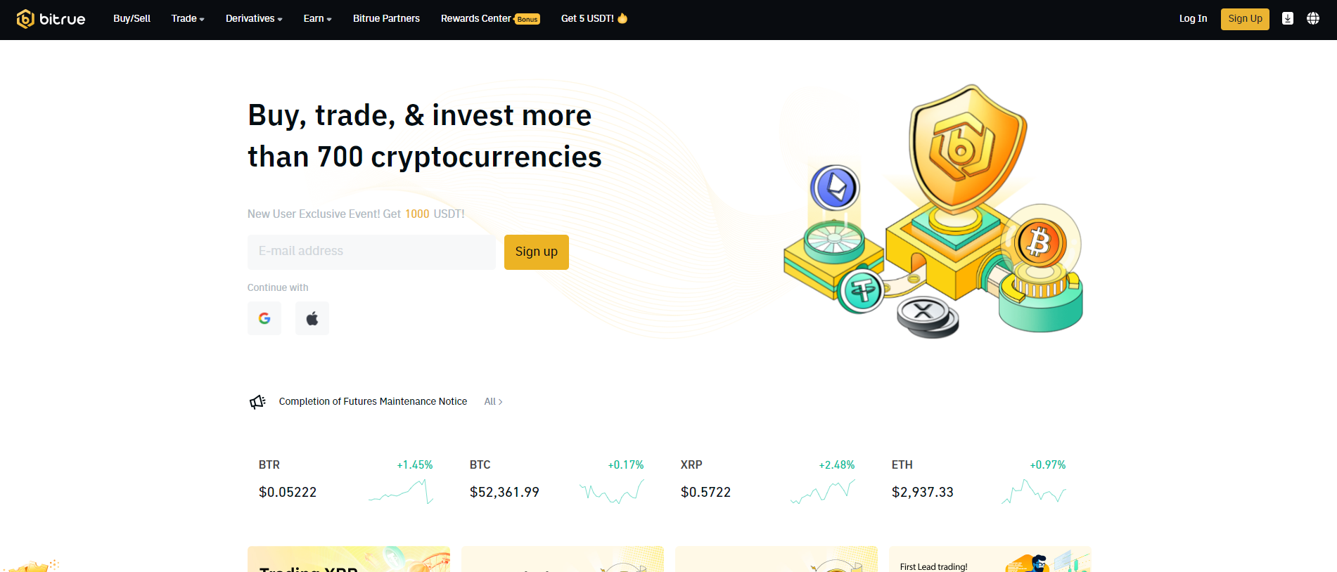 Integrate the Bitrue API with Vezgo - Crypto API