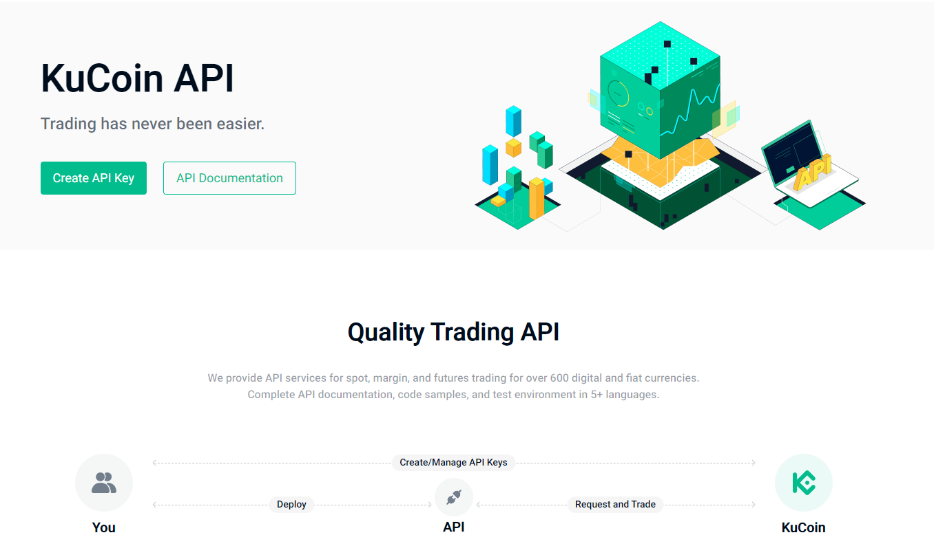 Integrate the KuCoin API with Vezgo - Crypto API
