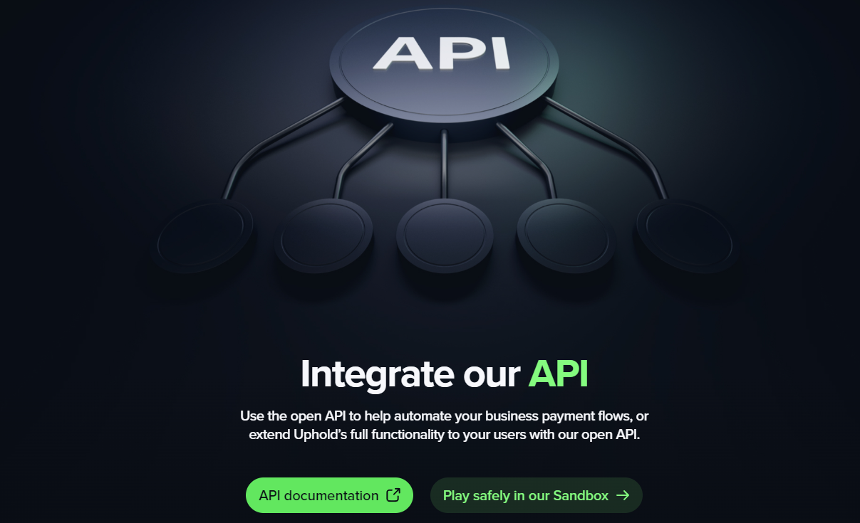 Integrate the Uphold API With the Vezgo Crypto API